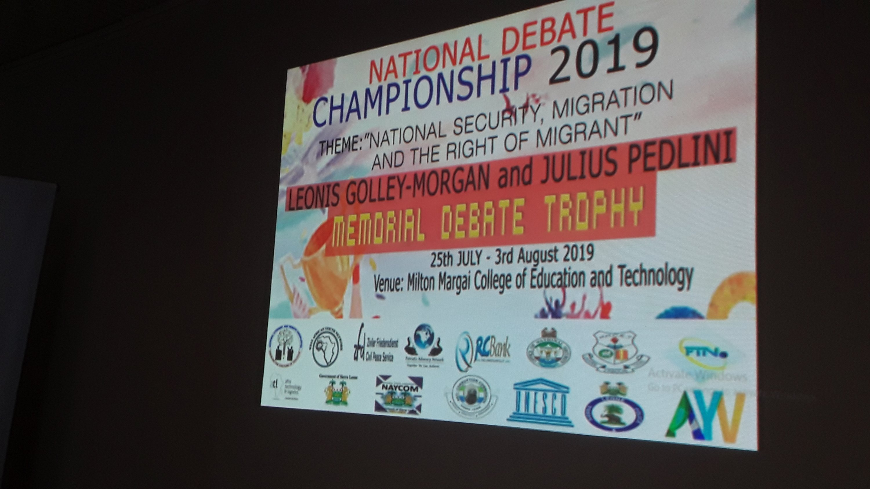 National Literary and Debate Association sets to host its first ...