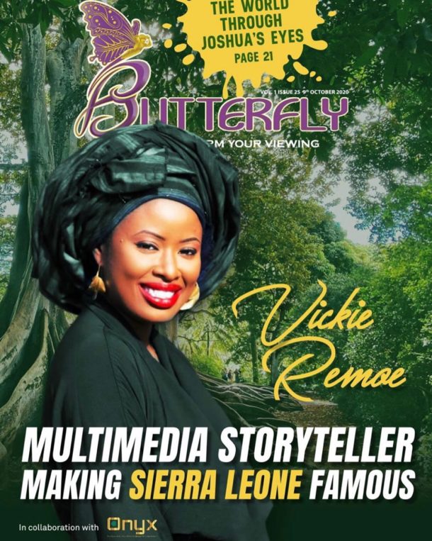 ‘Multimedia Storyteller Making Sierra Leone Famous’ - Vickie Remoe on ...