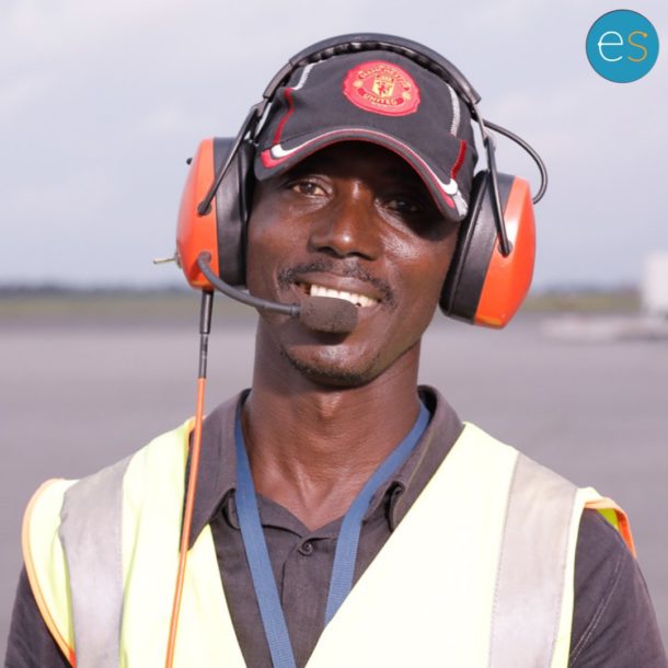 Meet Sierra Leone's Essential Workers: The Airport Marshall - SwitSalone