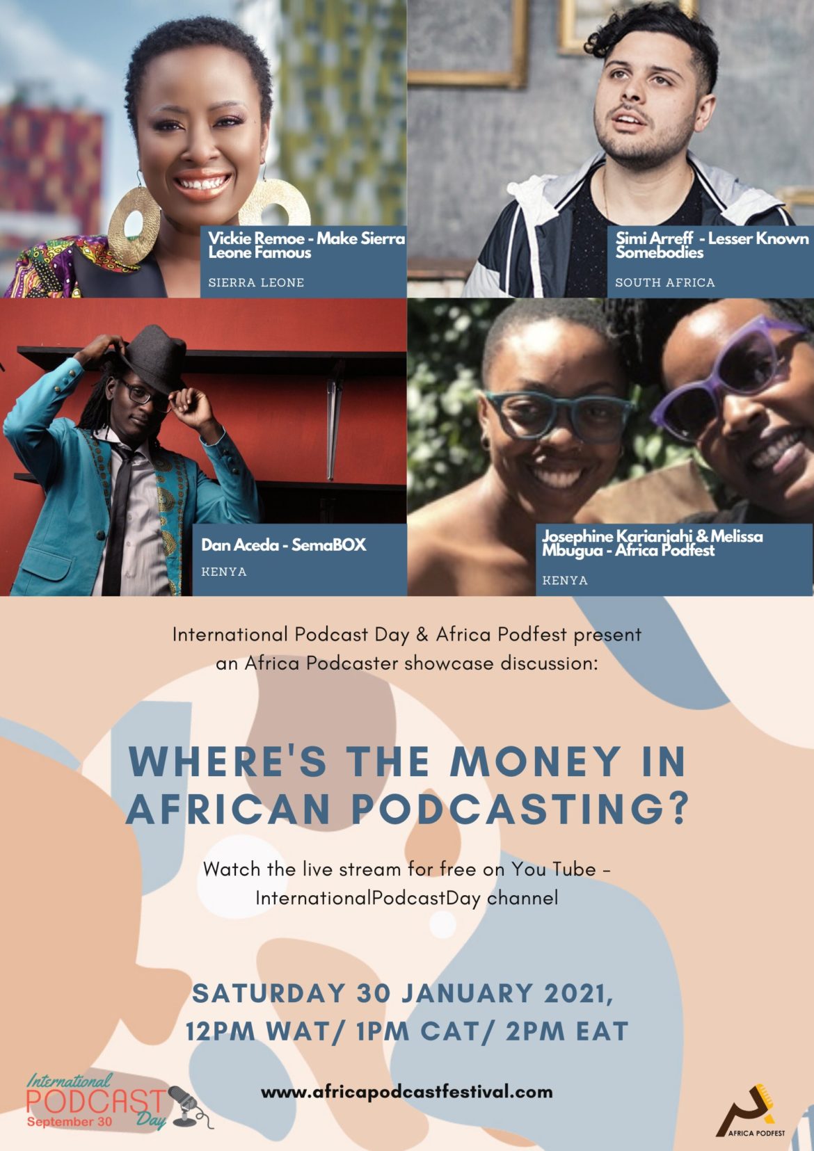 Africa Podfest & International Podcast Day Presents: “Where’s the money ...