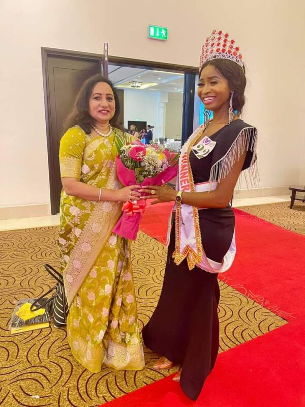Sierra Leonean model Naomi Kay wins the 2021 Miss Global International ...