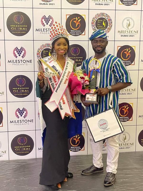 Sierra Leonean model Naomi Kay wins the 2021 Miss Global International ...