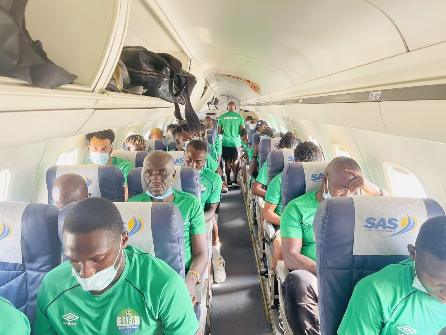 AFCON 2021: Leone Stars squad departs for Cameroon - SwitSalone