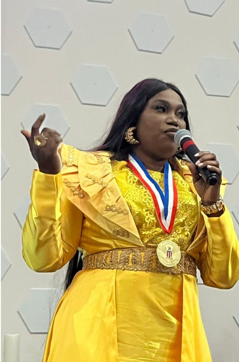 Sierra Leonean gospel singer Gilleh Scholz honored with U.S. President ...