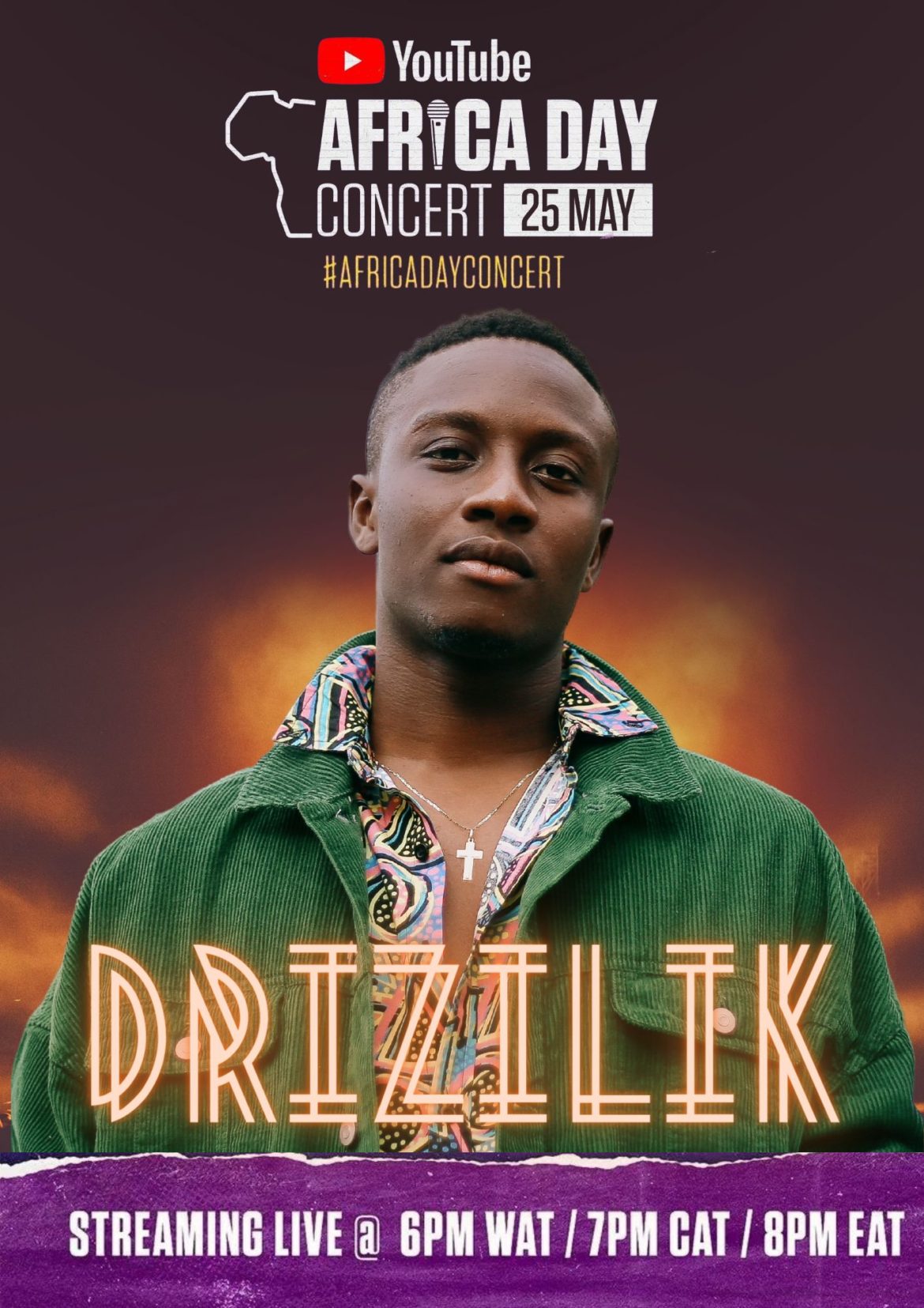 Drizilik joins other stars for YouTube’s Africa Day Concert - SwitSalone