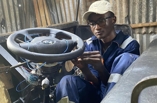 Sierra Leone’s First Electric Car Built by 20-Year-Old James Samba ...