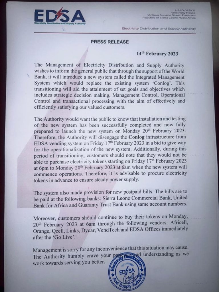 EDSA Announces Switch To the Integrated Management Systems - SwitSalone