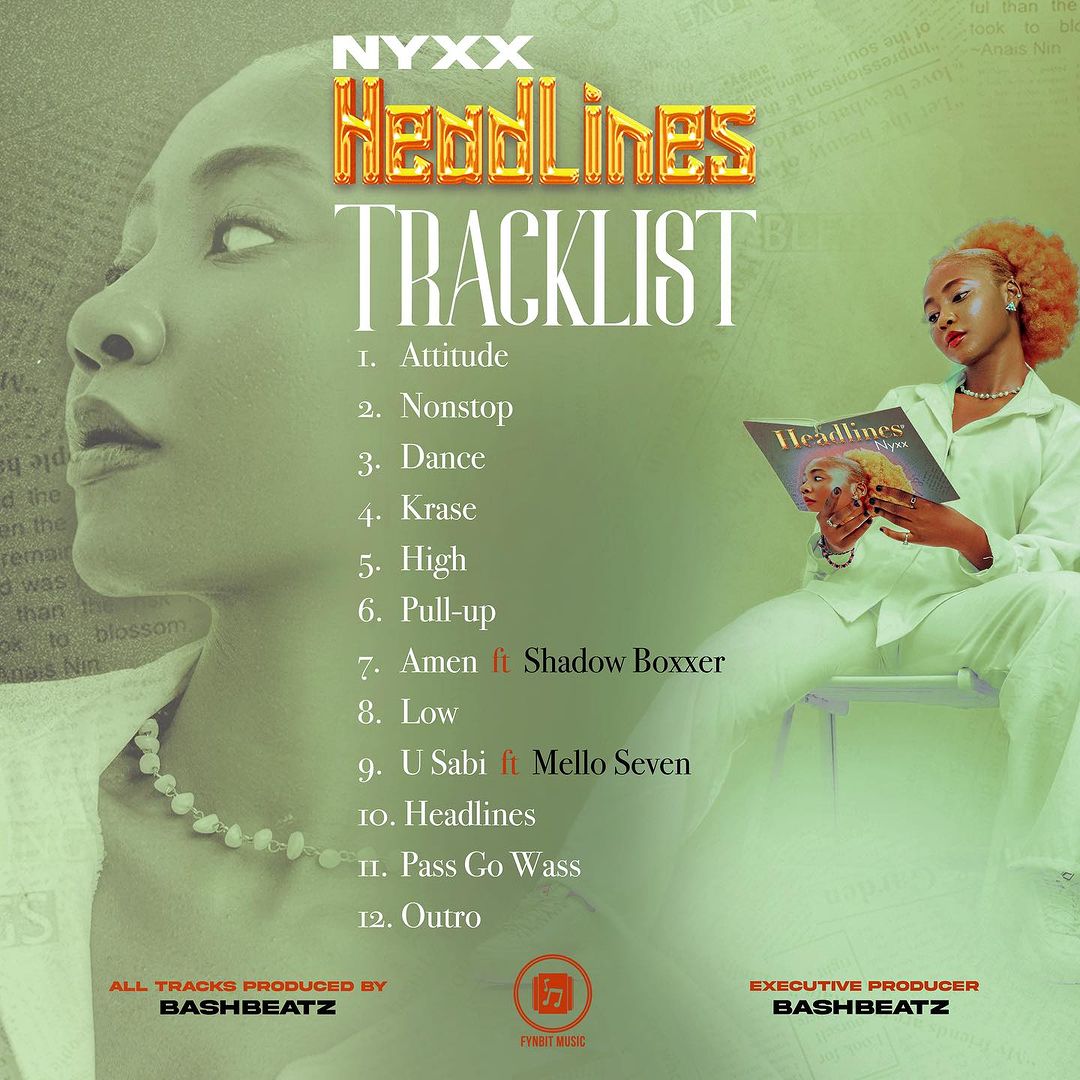 “Headlines” Nyxx Randall’s debut album is out! - SwitSalone
