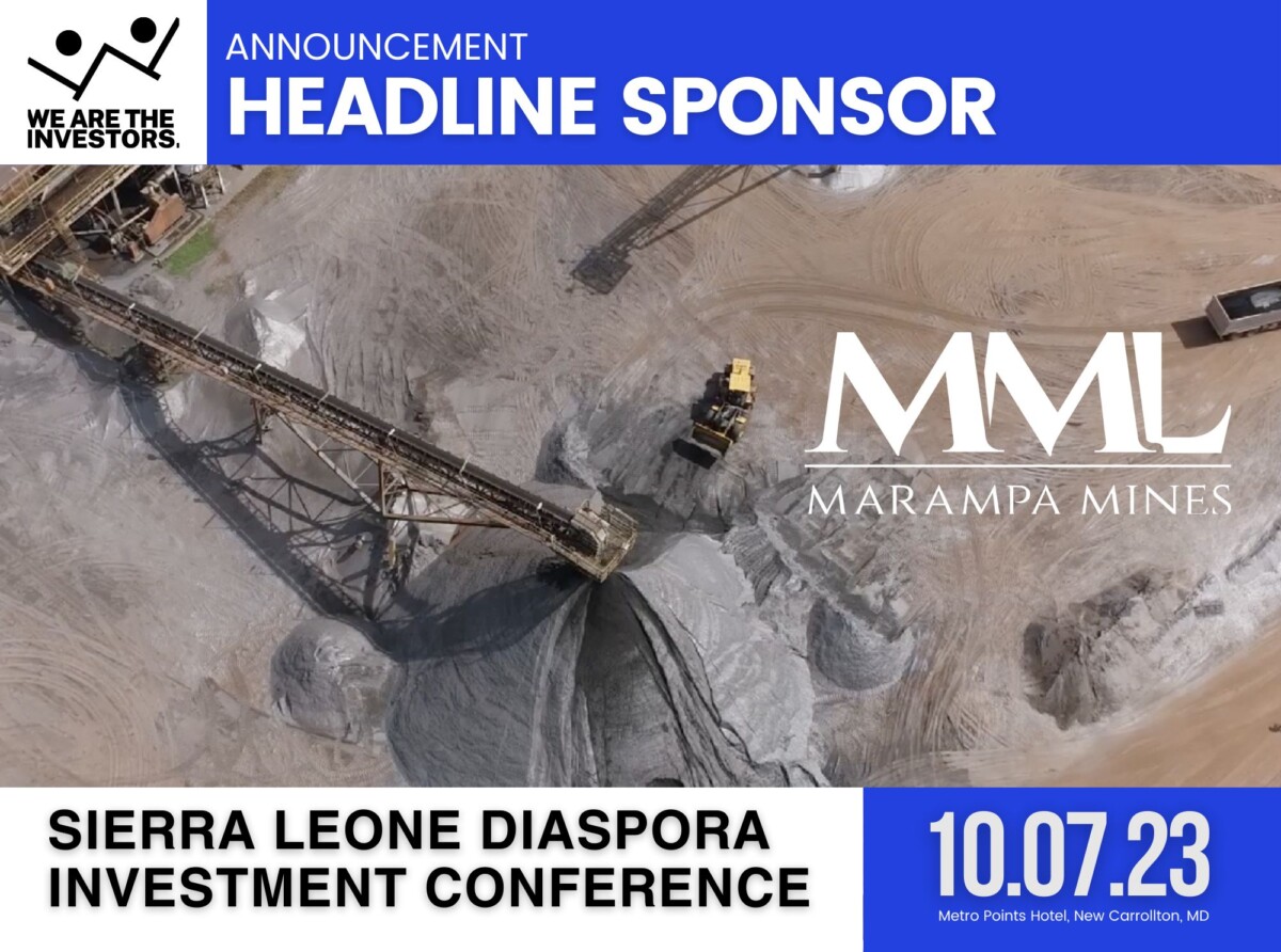 Marampa Mines Limited Named Headline Sponsor for Sierra Leone Diaspora ...