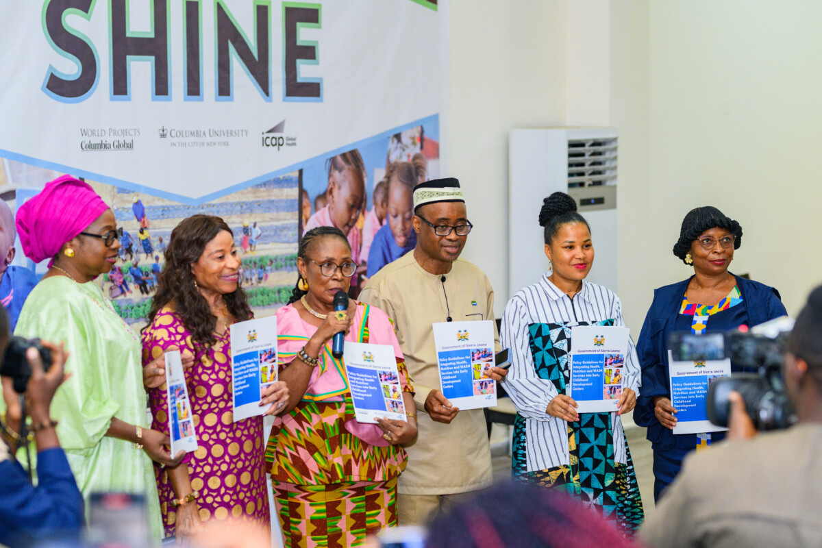 ICAP and Sierra Leone Ministries Launch New Policy Guidelines for ...
