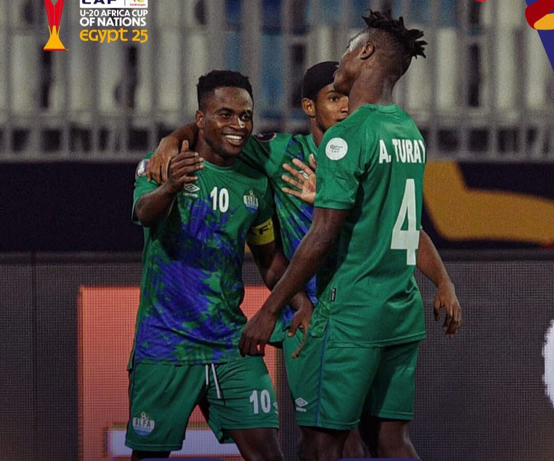 Sierra Leone Stuns Egypt 4-1 in U-20 AFCON Comeback - SwitSalone