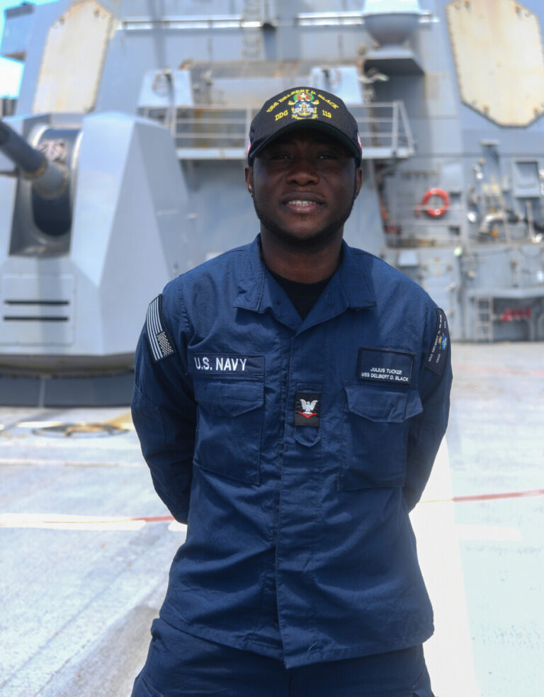From Freetown to the U.S. Navy: Here is Petty Officer Julius Tucker’s ...