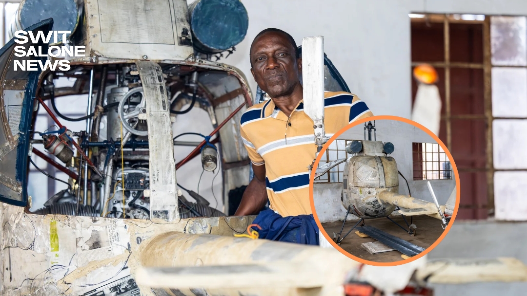 The Man Behind Sierra Leone’s First Homemade Helicopter - SwitSalone