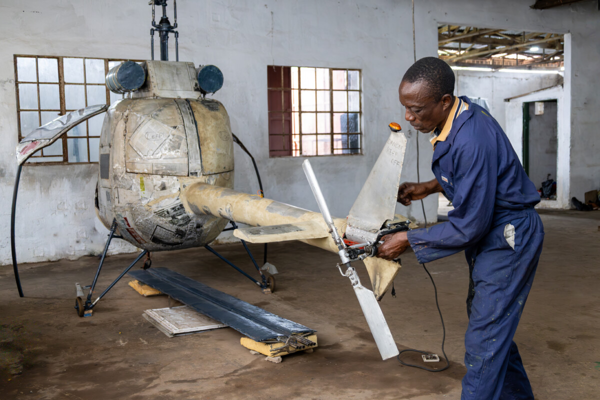 The Man Behind Sierra Leone’s First Homemade Helicopter - SwitSalone