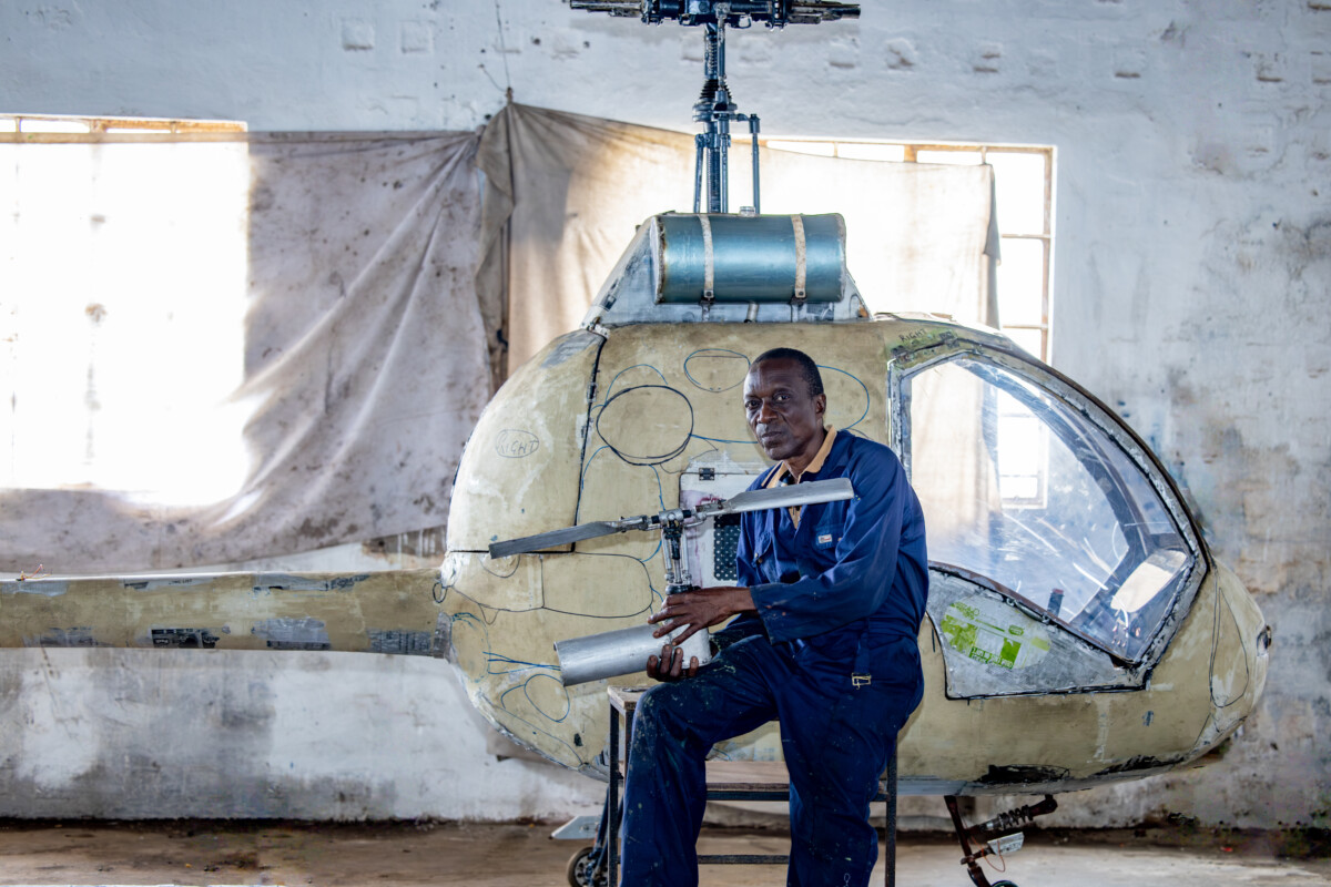 The Man Behind Sierra Leone’s First Homemade Helicopter - SwitSalone