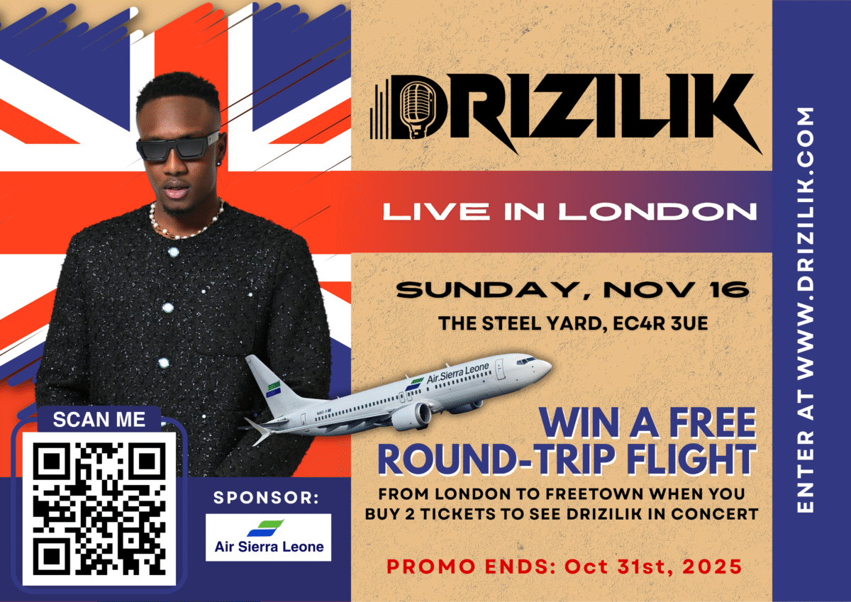 Air Sierra Leone is Giving Away Two Free Flights for December 2025 ...