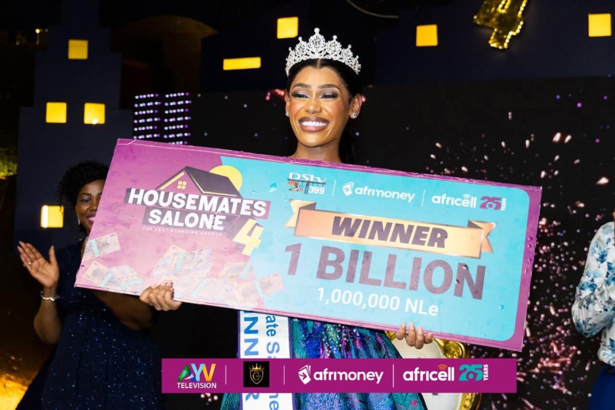 Suad Baydoun Wins Housemates Salone Season 4 - SwitSalone