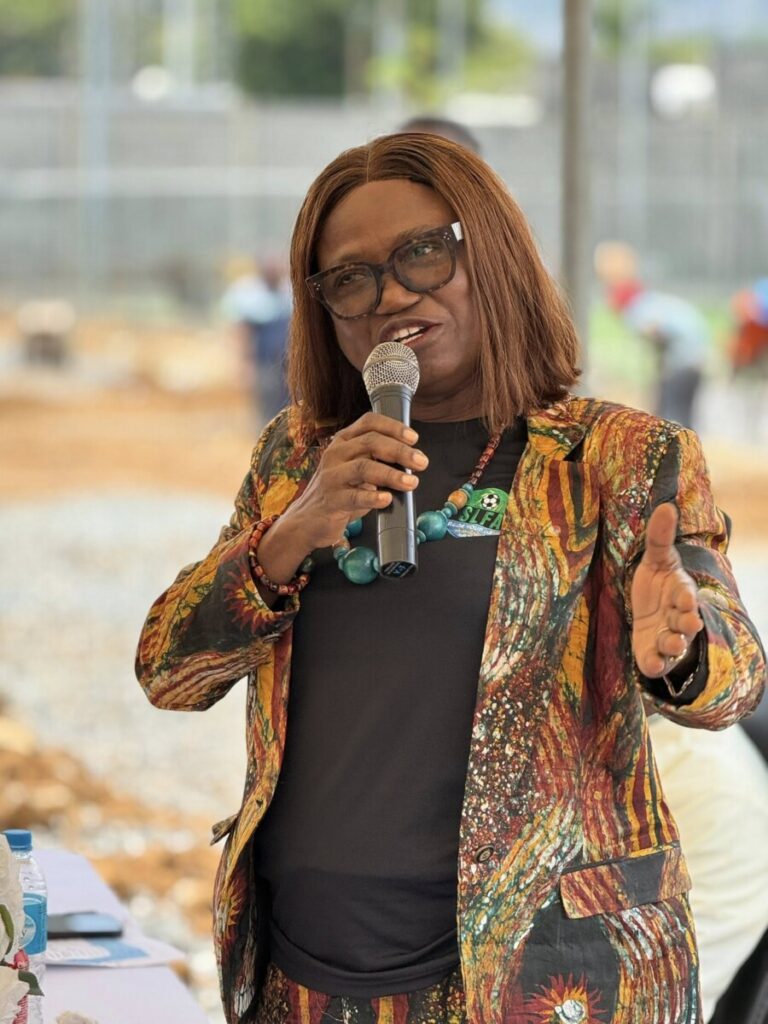 SLFA President Babadi Kamara Commissions Construction of 435-Seater ...