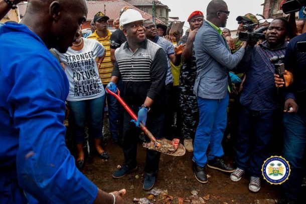 Sierra Leone: President Maada Bio, First Lady join National Cleaning ...