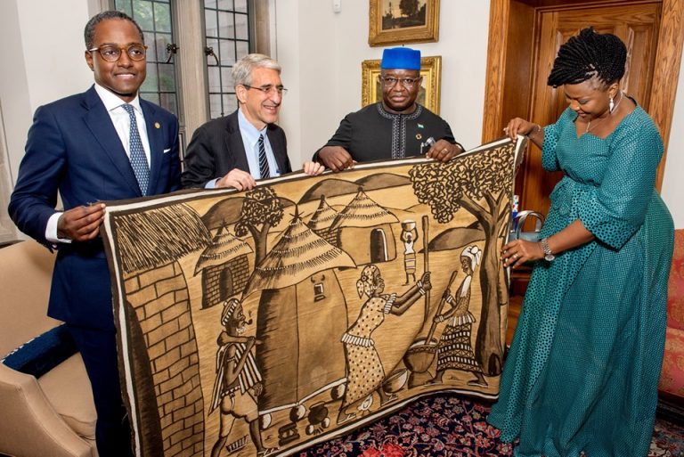 H.E. Julius Maada Bio, President of Sierra Leone, Visits Yale and New ...