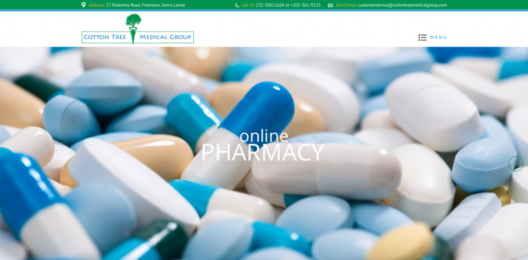 Sierra Leone: Cotton Tree Pharmacy launches new mobile friendly website ...