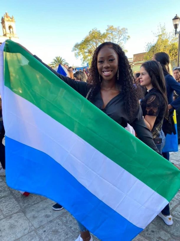 Miss Sierra Leone UK arrives in Mexico to compete at Miss Global 2020 ...