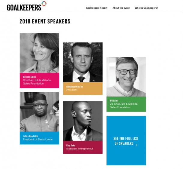 Sierra Leone: President Bio, Bill Gates, David Sengeh at Goalkeepers ...