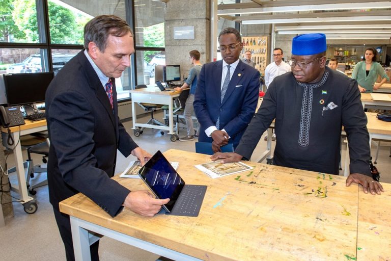 H.E. Julius Maada Bio, President of Sierra Leone, Visits Yale and New ...