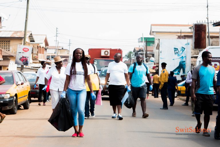 Sierra Leone: Krio Community Ltd. take "Keep City Clean" health walk to ...