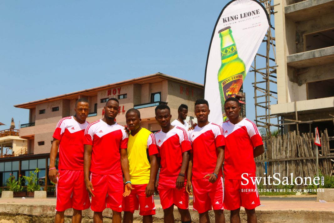 Teams face off in group stage of King Leone Beach Football League ...