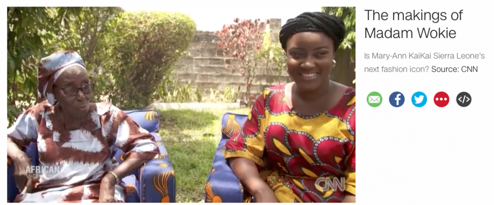 In case you missed it: Mary-Ann's Madame Wokie was on CNN African ...