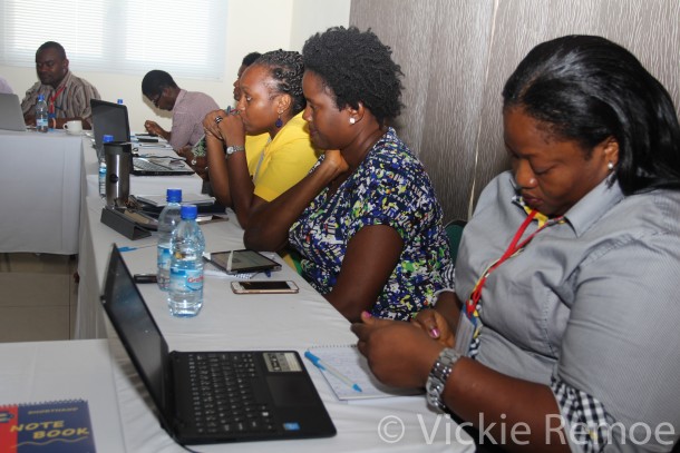 Sierra Leone: Vickie Remoe trains staff from Anti-Corruption, NASSIT ...