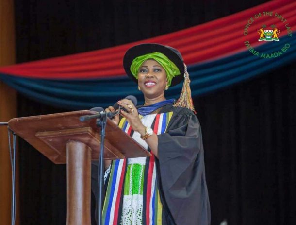 First Lady Sierra Leone made fellow of West African Council of Nurses ...
